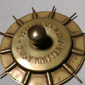 Vintage Daisy Knitter | Office | Vintage Daisy Knitter Brass Flower ...